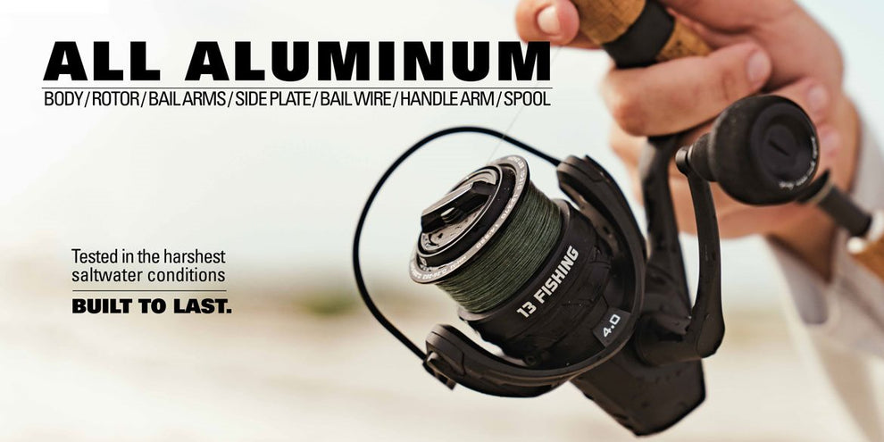 13 Fishing AL13 Spinning Reel – Salt Strong