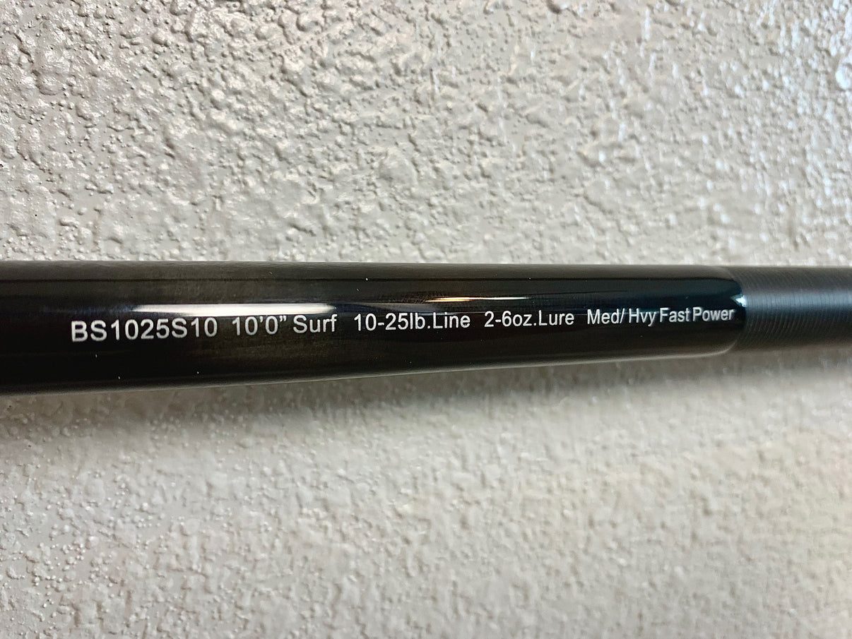 Bama Beach Bum's - 10ft Bummy Stick Surf Rod – Salt Strong