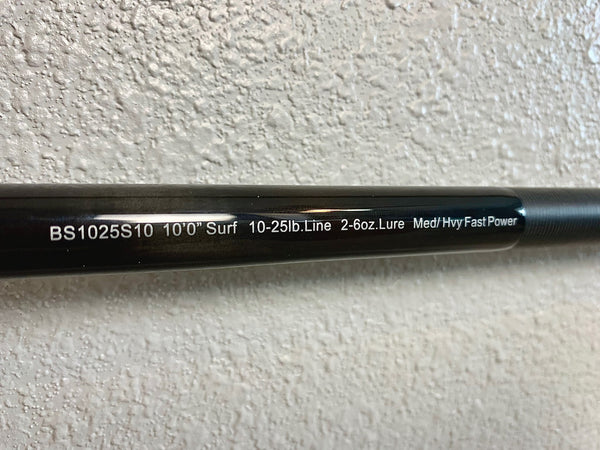 Bama Beach Bum's - 10ft Bummy Stick Surf Rod – Salt Strong